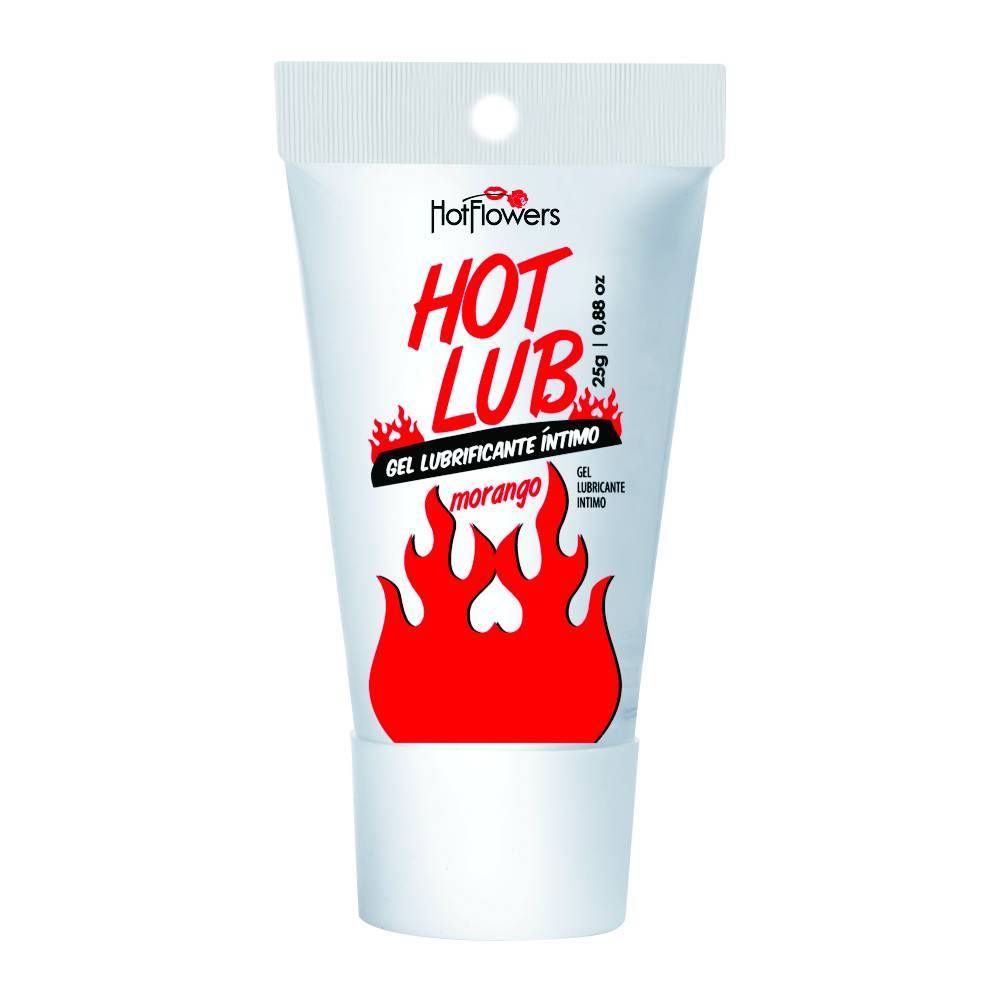 Lubrificante Íntimo à Base de Água que Esquenta Hot Lub Aroma Morango 25ml :: Sex Shop Loja do ...