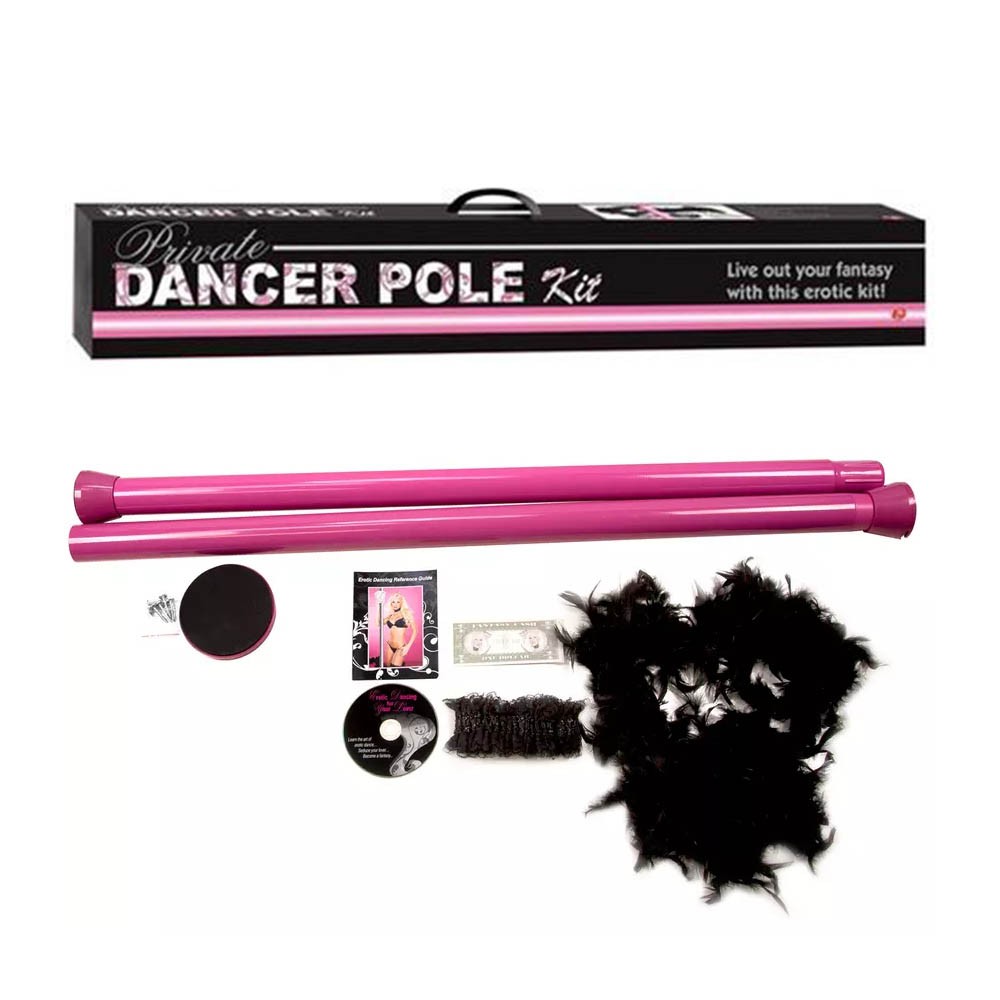 Pole Dance com Kit para Striptease Rosa :: Sex Shop Loja do Prazer